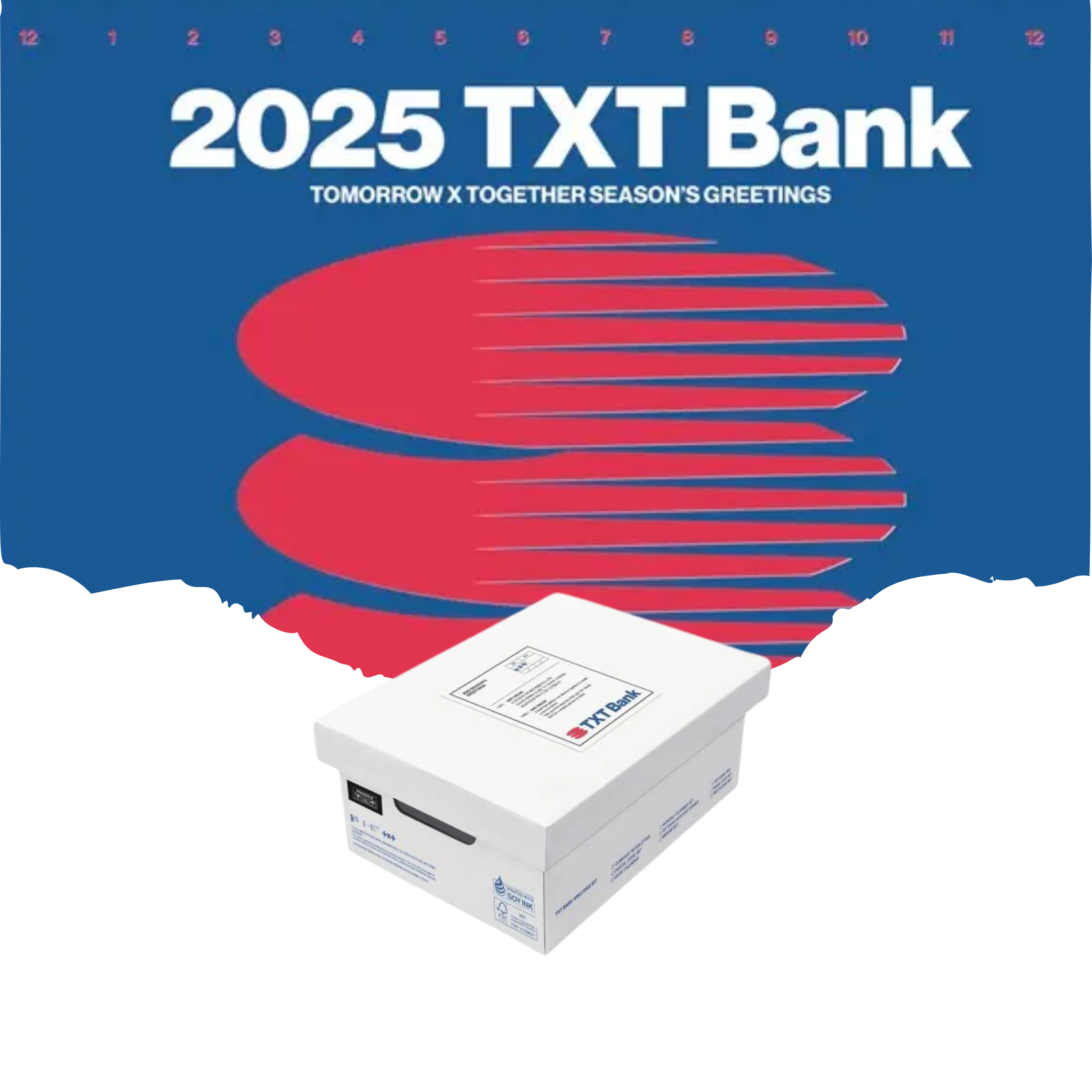 (PRE-ORDER) TXT - [TXT BANK] - 2025 SEASON'S GREETINGS – Korean Babes Tee